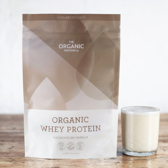 The Organic Protein Co. - Madagascan Vanilla Organic Whey Protein ...