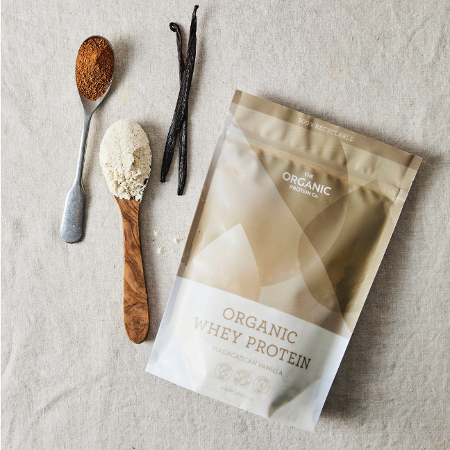 The Organic Protein Co. - Madagascan Vanilla Organic Whey Protein ...